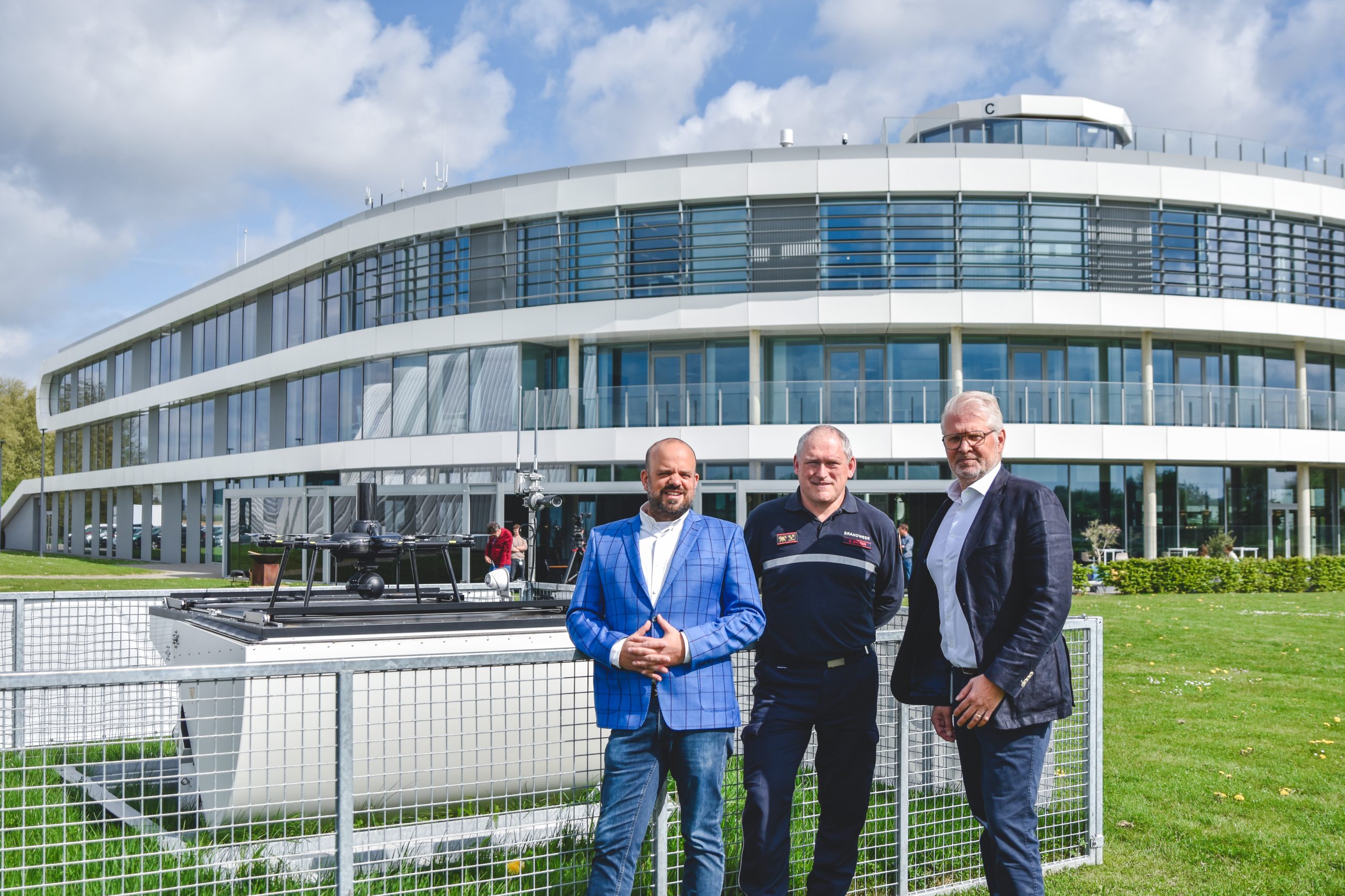 Citymesh first responder drone activated at DronePort, the first DiaB installed on an active ...